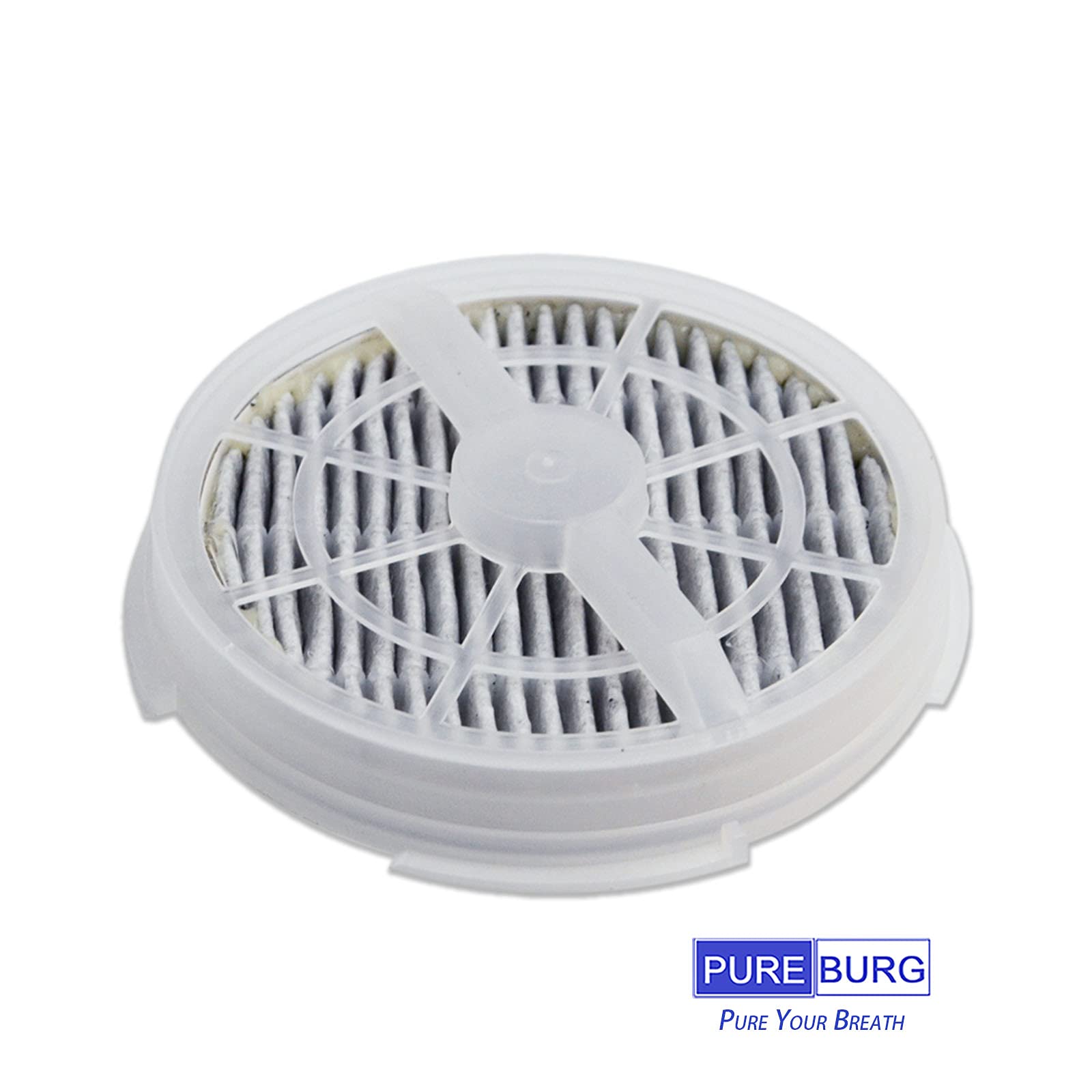 PUREBURG Replacement HEPA Filters Compatible with FridaBaby 3-IN-1 Air Purifier, Activated carbon 2-in-1 Air Clean Dust VOCs Odor PM2.5 Smoke,2-Pack