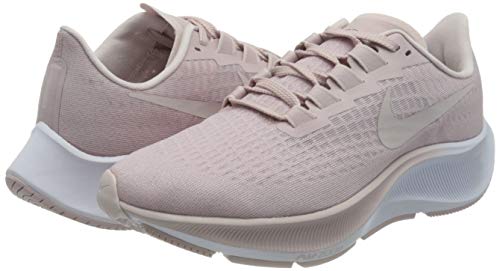 Nike Women's Air Zoom Pegasus 37 Shoes, Champagne Barely Rose White, 7