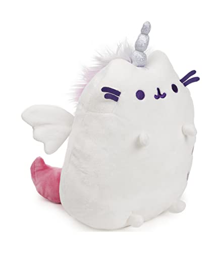 GUND Super Pusheenicorn Pusheen Unicorn Cat Plush Stuffed Animal, White, 9"