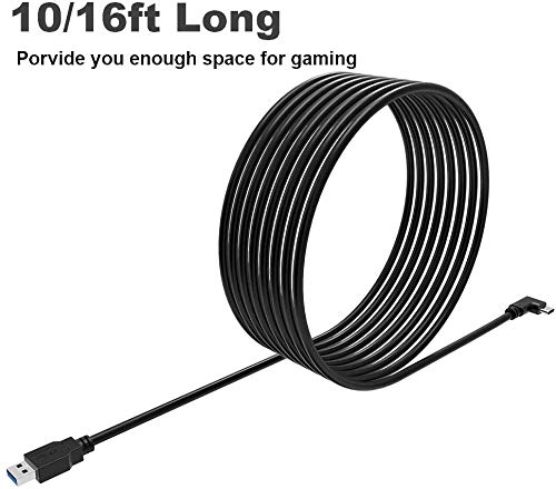 Bit.C Compatible for Oculus Quest 2 Link Cable 16FT, Kuject VR Headset Cable for Oculus Quest 2 / Quest 1