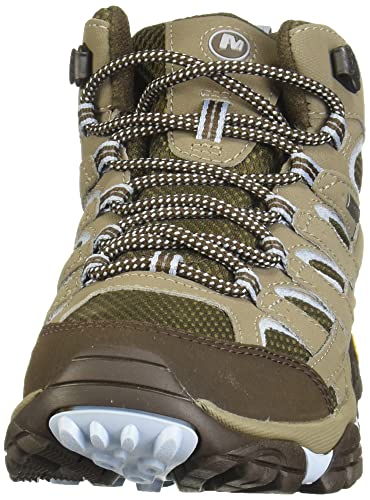 Merrell Women's Moab 2 MID Gore-TEX Hiking Boot, Brindle, 10.5