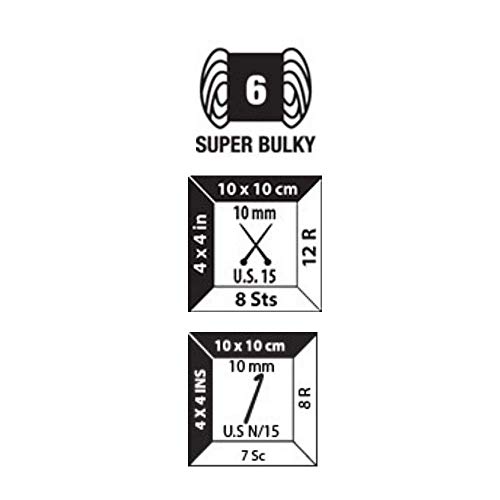 Bernat Pop Bulky Yarn, 9.8 oz, Gauge 6 Super Bulky, Omni Pop