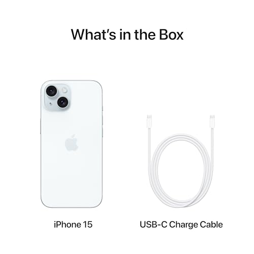 Boost Infinite iPhone 15 (256 GB) — Blue [Locked]. Requires unlimited plan starting at $60/mo.