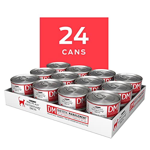 Purina Pro Plan Veterinary Diets DM Dietetic Management Feline Formula Wet Cat Food - (24) 5.5 oz. Cans