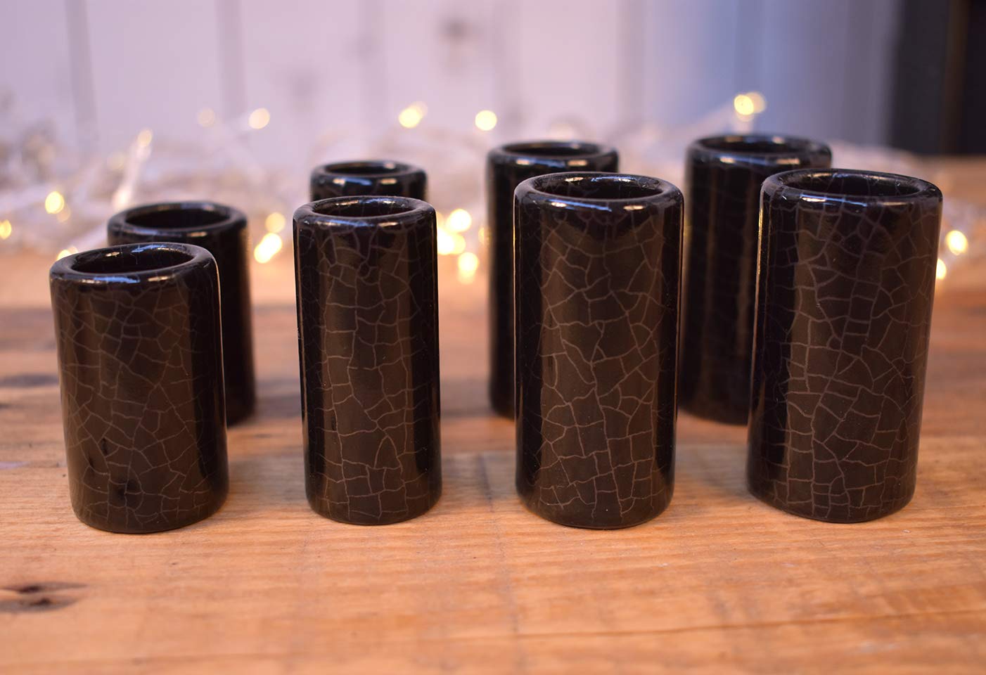 Jet Black Ceramic Guitar Slide (Medium)