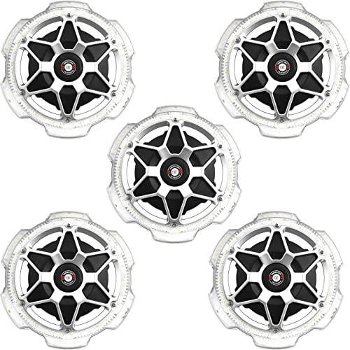 COAECJ 120w Garage Light Round 5-Head Lighting, Bright Led Garage Light, Led Light Bulbs for Barn