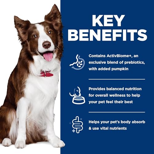 Hill's Science Diet Perfect Digestion, Adult 1-6, Digestive Support, Wet Dog Food, Chicken, Vegetable & Rice Stew, 12.5 oz Can, Case of 12