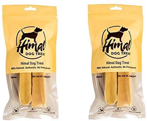 HIMAL 2 Value Pack 100% Natural Medium Dog Treat (4 Piece)