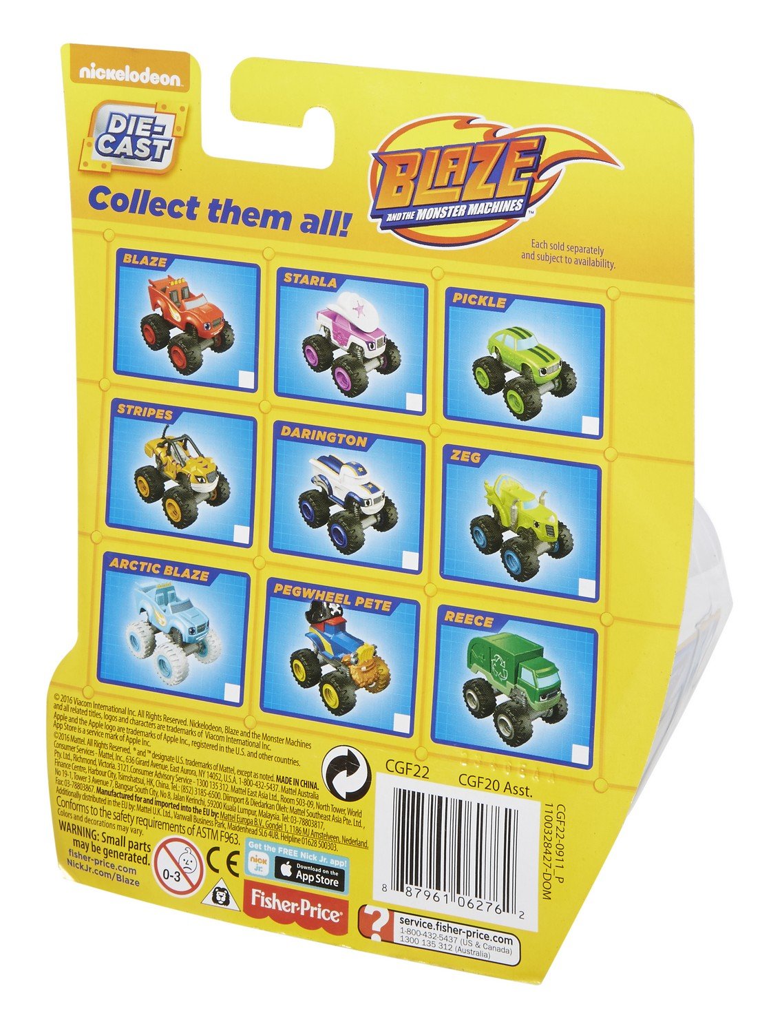 Fisher-Price Nickelodeon Blaze & The Monster Machines, Crusher Core