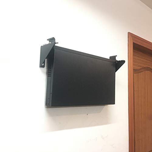 Jingchengmei 2U 19 Inches Lightweight Folding Steel Wall Mountable Simple Vertical Rack and Server Rack (2U35P)