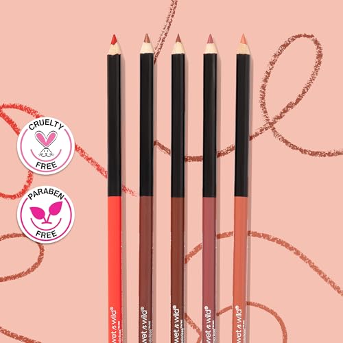 wet n wild Color Icon Lip Liner, Berry Red, 0.04 Ounce 717