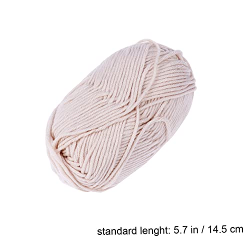 EXCEART Chunky Yarn Fuzzy Yarn Knitting Yarn Cone Thick Knitting Yarn Crochet Thread Line Doll Frosting Suite Soft Cotton Yarn for Knitting Yarn Soft Thick Yarn Acrylic Yarn Crochet Kit