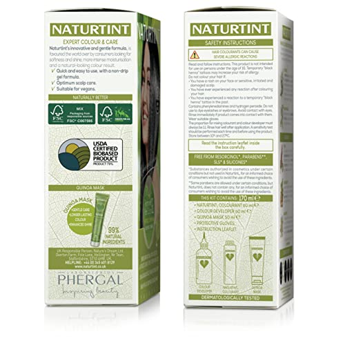 Naturtint Hair Color Permanent, 5G Light Golden Chestnut, 5.75 Fl Ounce