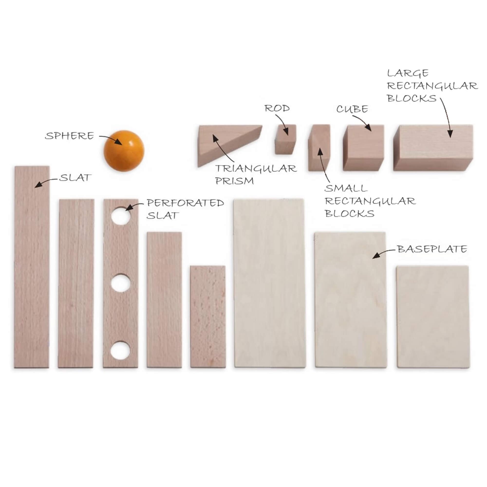 HABA Clever Up! Building Wooden Block System 4.0 for Ages 12 Months to 8 Years