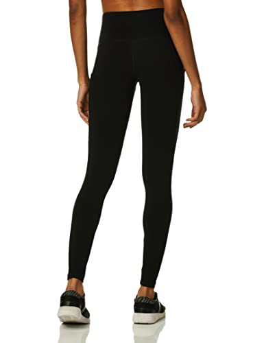 Jockey Womens Cotton Stretch Basic Ankle with Side Pocket Leggings, Deep Black, X-Large US