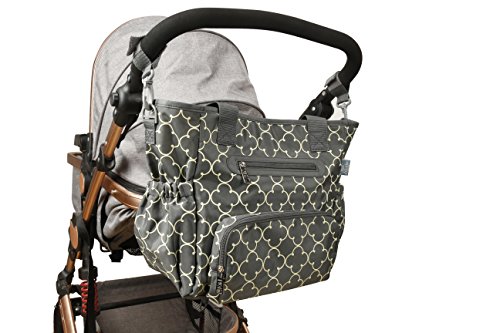 SoHo Grand Central Station Diaper Bag (Green)