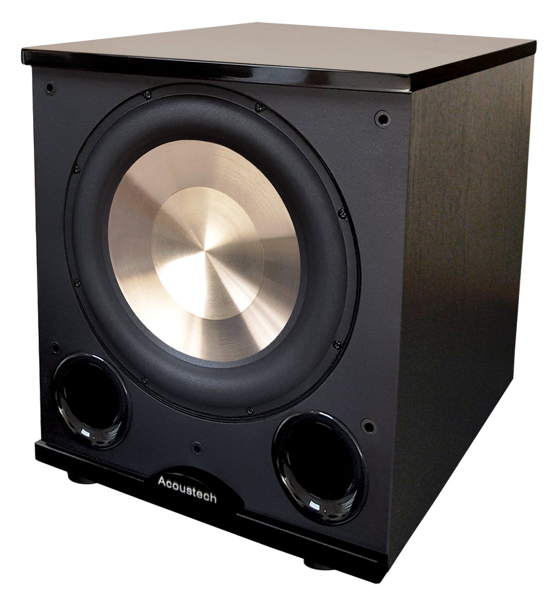 BIC America PL-200II Acoustech PL-200 II Indoor 250-Watt-Continuous Powered Subwoofer, Black