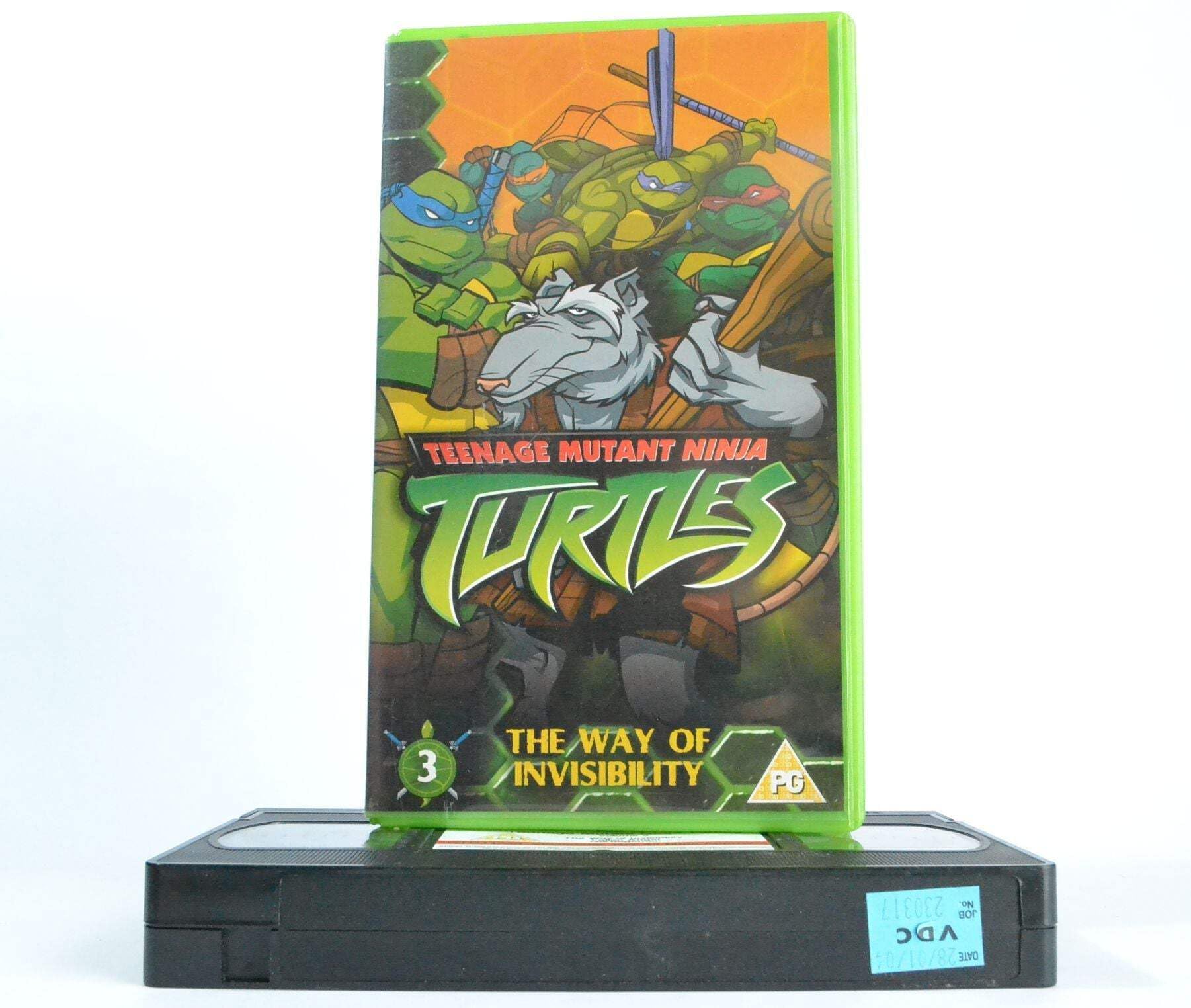 Teenage Mutant “Ninja” Turtles [Animation] Way Of Invisibility - Kid’s PG - VHS