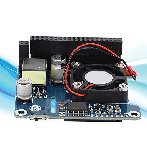 Cooling Fan Expansion Module, White Expansion Board Cooling Module Onboard PCF8574 Stable for Raspberry Pi
