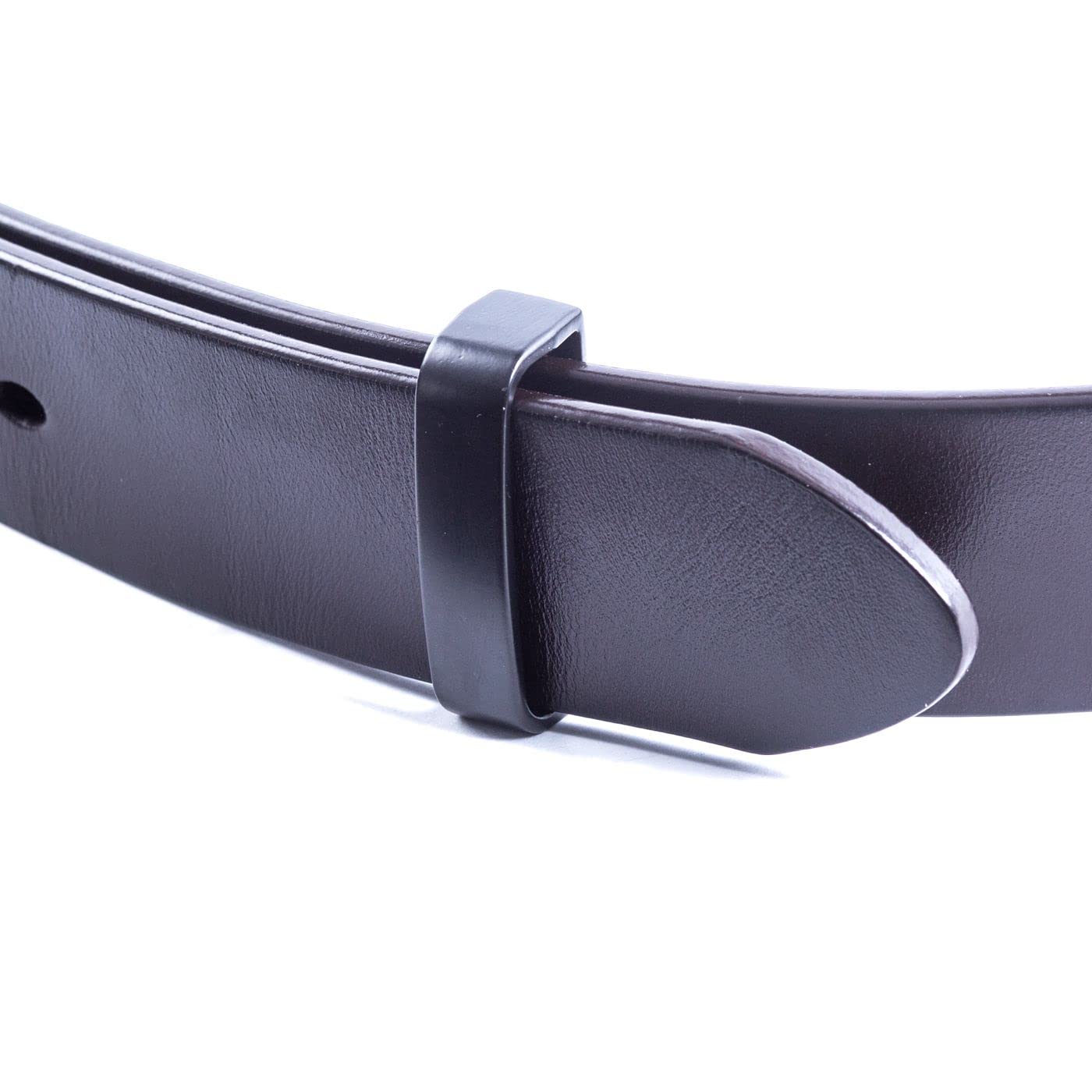 Black Belt Loop Keeper 1 1/2" (38mm-40mm) Belt Loop Men's Belt Buckle Accessories-Gift Box