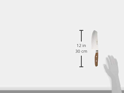 Wusthof Epicure Santoku, Hollow Edge, One Size, Brown, Stainless