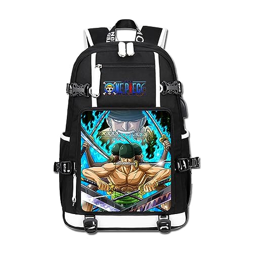 GO2COSY Anime One Piece Backpack Daypack Student Bag School Bag Laptop Bag Bookbag