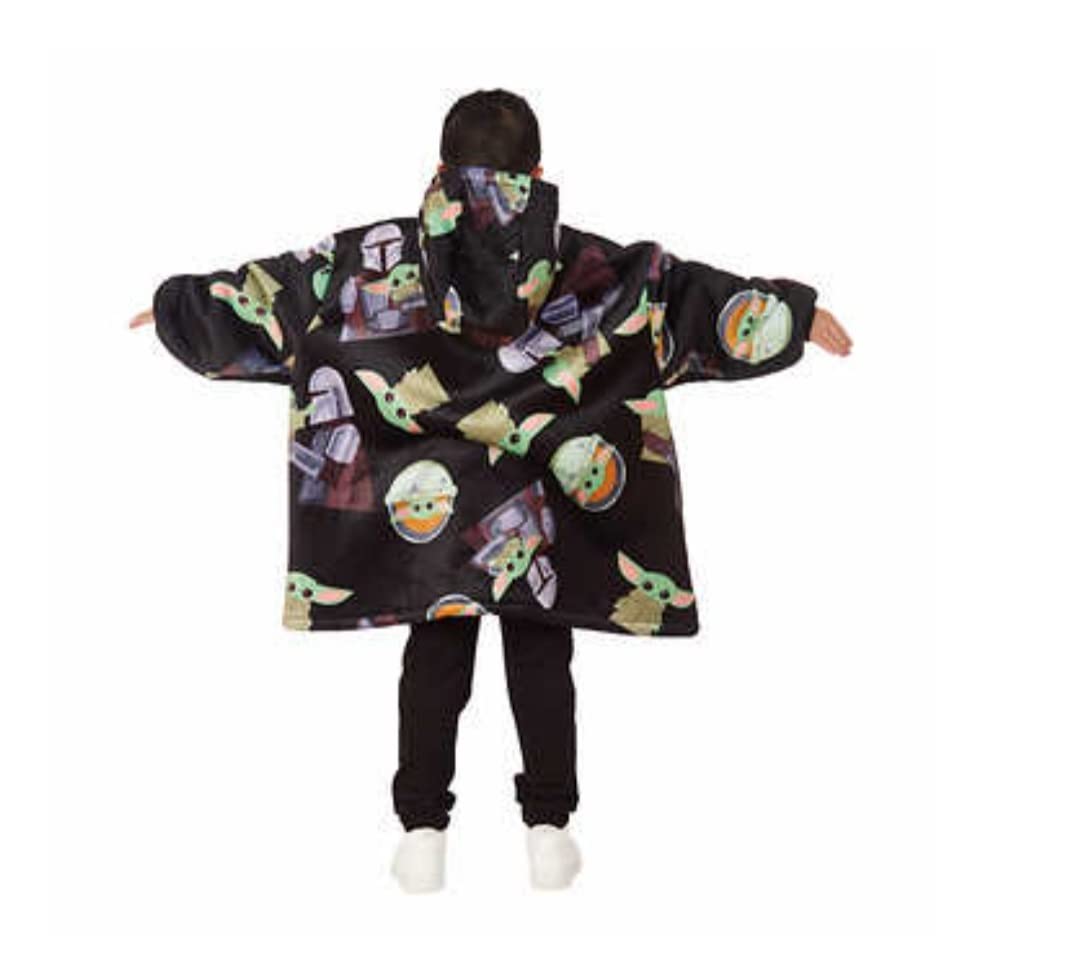 Generic Plush Lined Over-Sized Hoodie, tr2742021, Green, 4-10