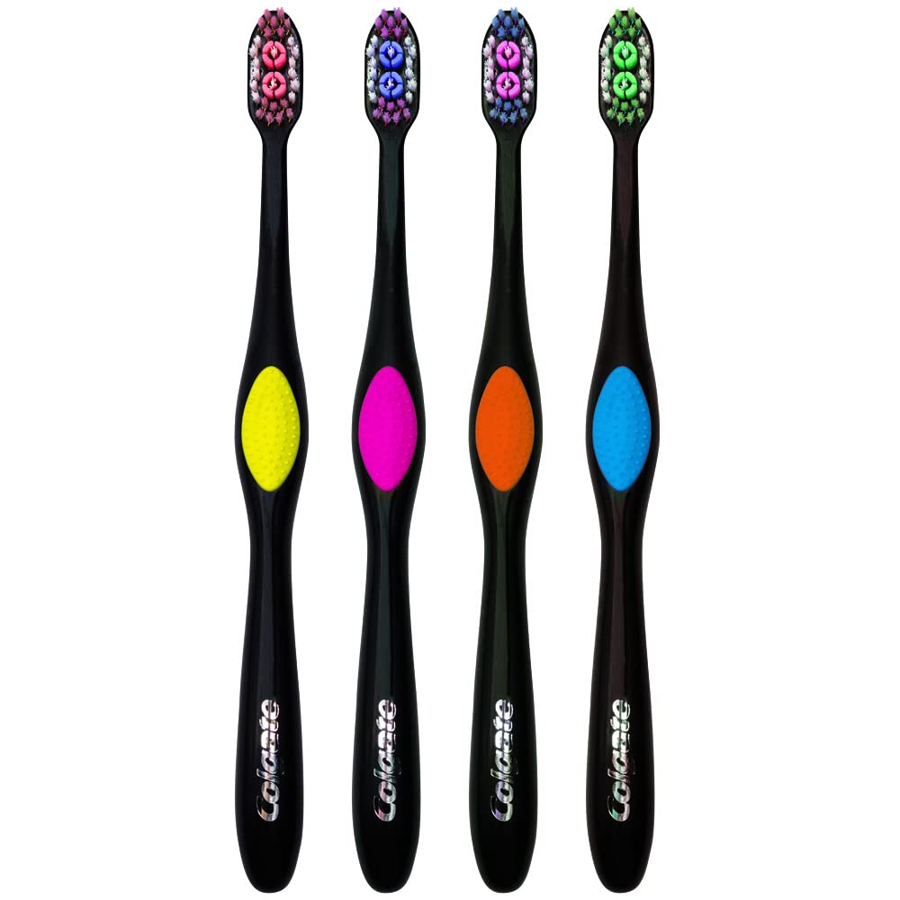 Colgate 360 Fresh N' Protect Toothbrush, Ultra Compact, Soft (Colors May Vary) - 1 Count