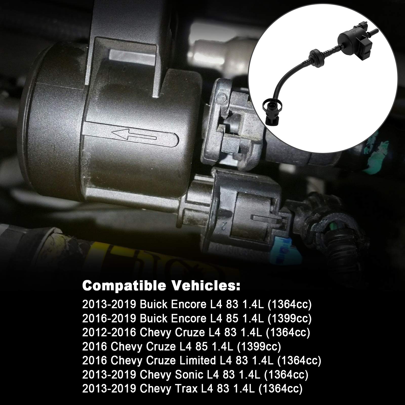 Bicos 55573017 Compatible with 2012-2019 Chevy Cruze Sonic Trax Encore Replace# 911-409 55576071 CP-781