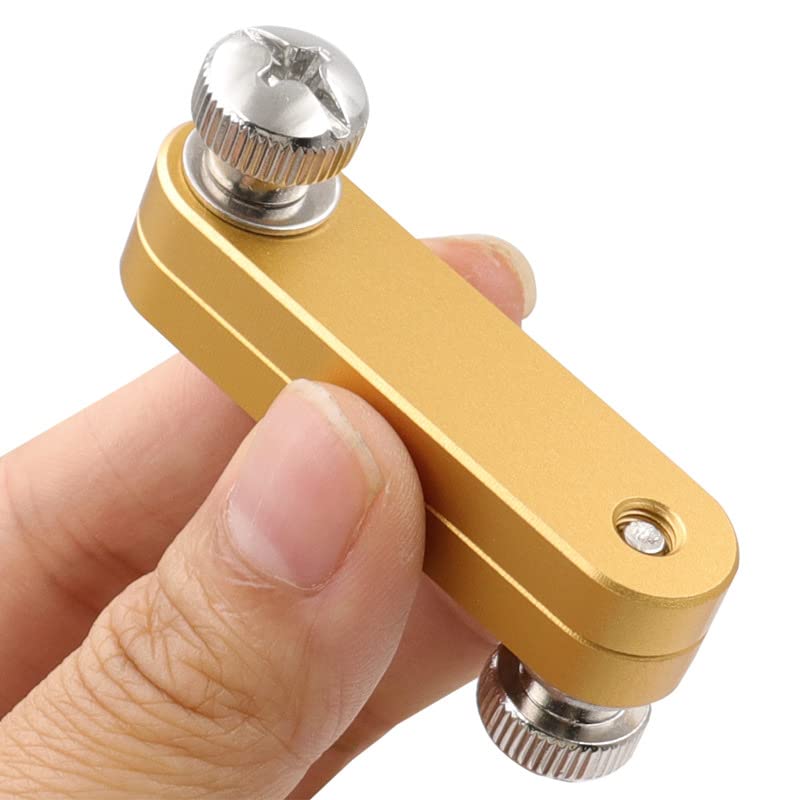 CLAHJQX Woodworking Scribing Steel Ruler Positioning Block Aluminum Alloy Limit Block Ruler Scribing Tool for Woodworking DIY Scribing Tool