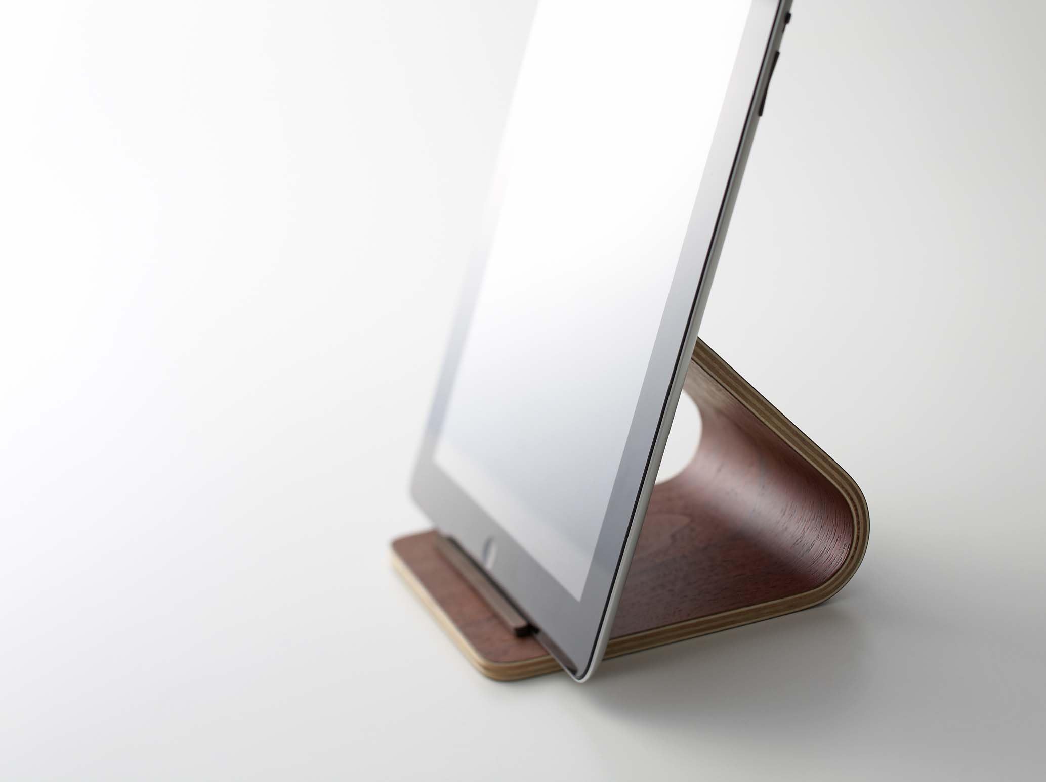 Yamazaki Home Rin Plywood Tablet Stand - Wood