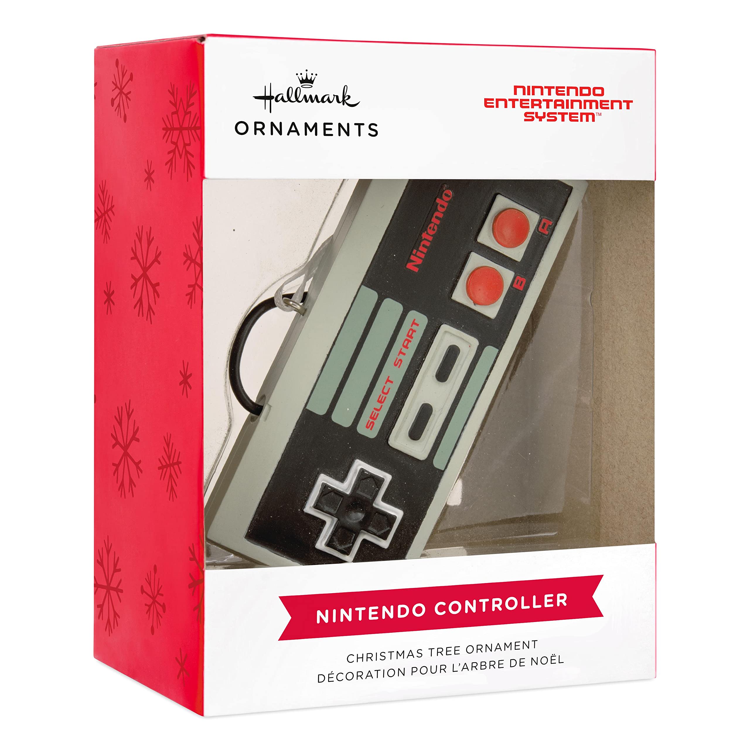 Hallmark Nintendo Entertainment System NES Video Game Controller Christmas Ornament