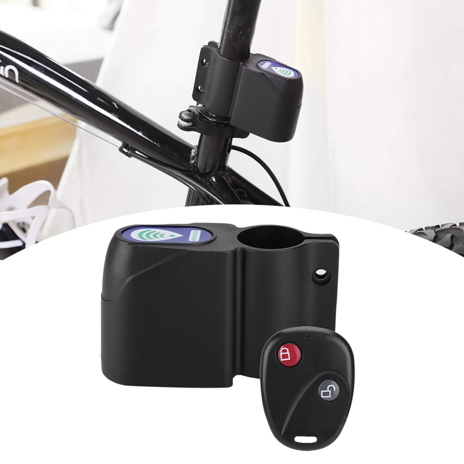 Bicycle Lock, Safe Mini High Sensitivity Cycling Lock with Installation Package for Bicycle for Cycling for Bike