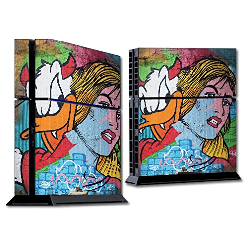 MightySkins Skin Compatible with Sony PS4 Console - Devil Duck | Protective, Durable, and Unique Vinyl Decal wrap Cover | Easy to Apply, Remove, and Change Styles | Made in The USA
