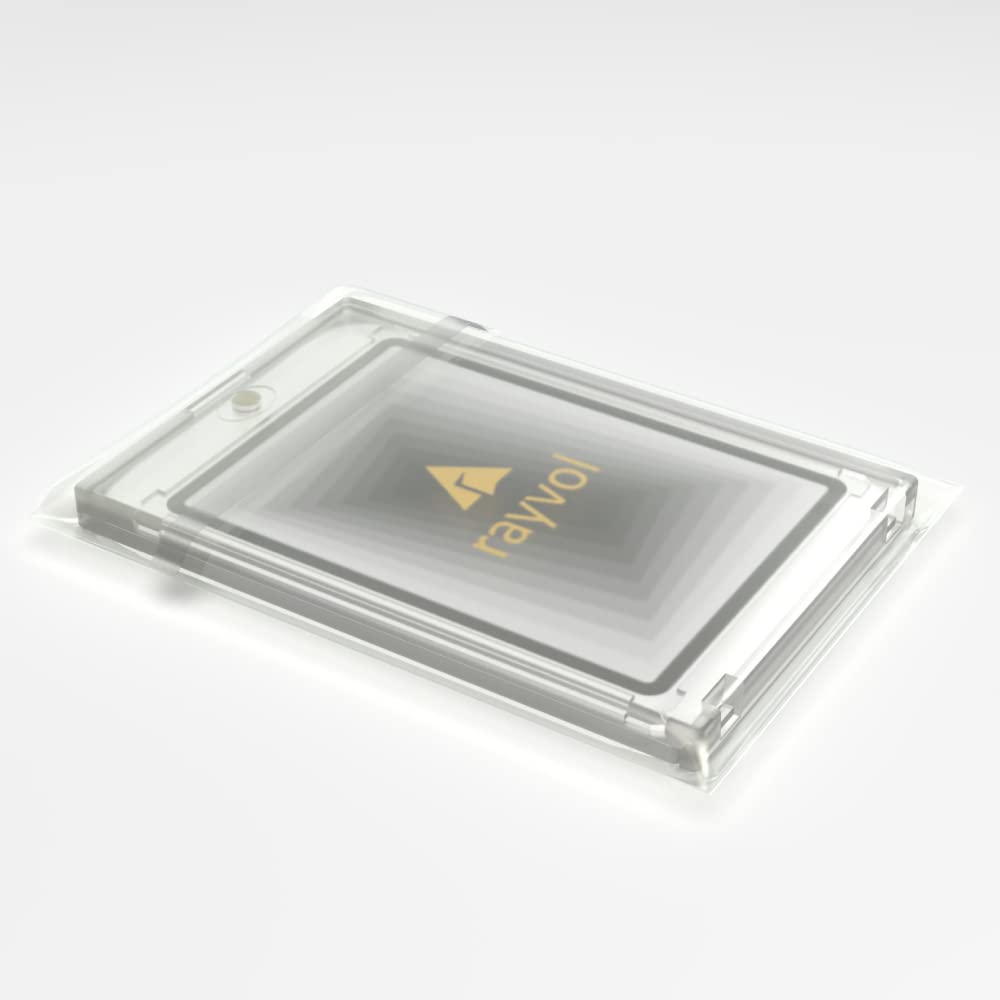 Rayvol 300 Resealable Team Bags, Sleeves Fit 3x4 Top Loader 360pt and 23-260pt Magnetic Card Holders