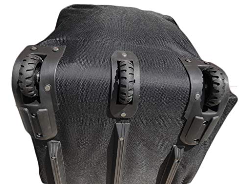 Gothamite 42-inch Rolling Duffle Bag with Wheels, Luggage Bag, Hockey Bag, XL Duffle Bag With Rollers, Heavy Duty Oversized Storage Bag