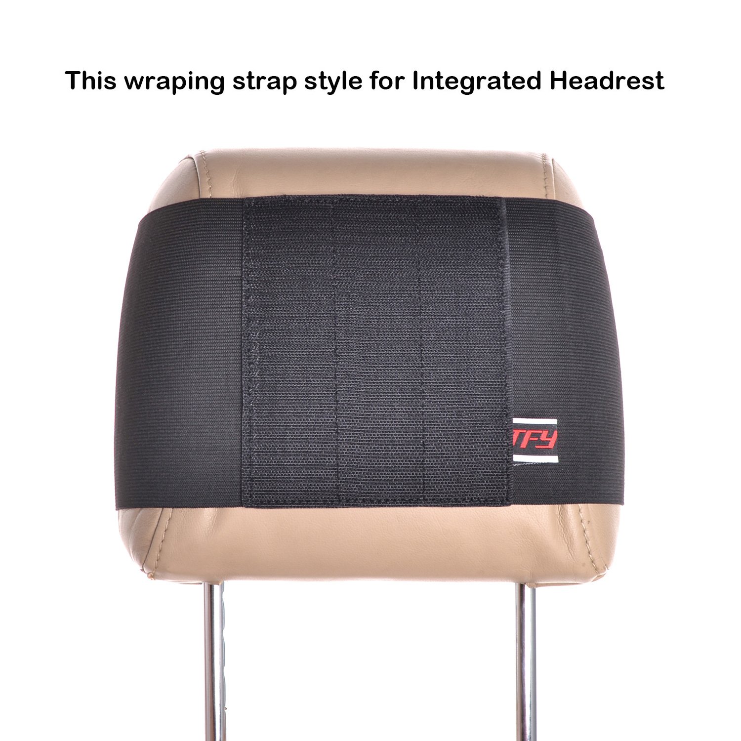 TFY Universal Car Headrest Mount Holder with Angle- Adjustable Holding Clamp for Tablets -Compatible with iPad 9th Gen - iPad Mini - iPad Air - iPad Pro - Samsung Galaxy Tab S8 - Tab A and More