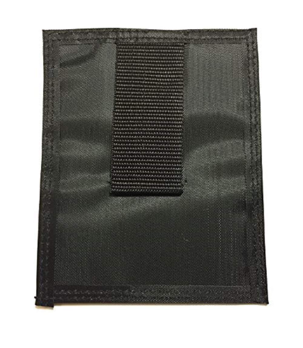 Elite Medical Instruments EAO-314-B EMI Nylon 5 Pocket Nurse Scrub Organizer, Black