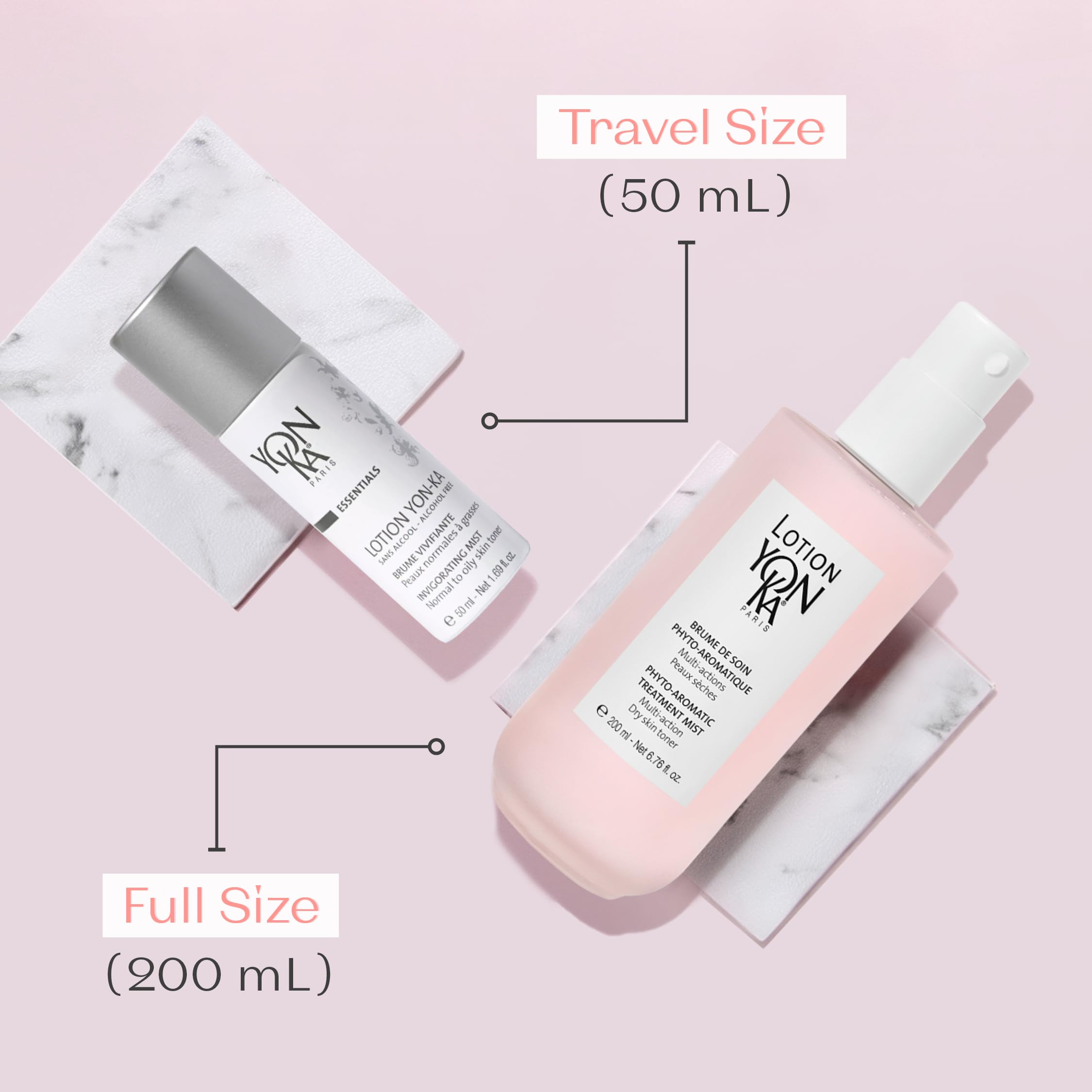 Yonka Lotion PS Hydrating Face Toner (Dry & Sensitive Skin) Daily Face Mist to Refresh and Purify with Quintessence Essential Oils, 6.76 oz