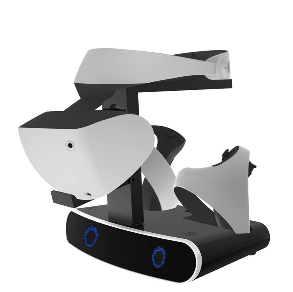 Compatible for VR2 Charging Storage Stand PSVR2 Headset Bracket for PS VR2 Move Showcase