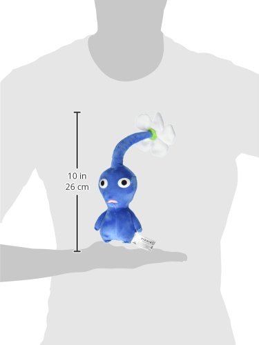 Little Buddy Pikmin Blue Flower Plush, 7 inches, Model:1648