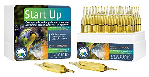 Prodibio Start Up, Bacteria Starter Kit, Fresh and Saltwater, 30/1 mL vials, 30 gal and up