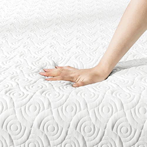 Best Price Mattress 9 Inch Signature Gel Memory Foam Mattress, Cooling Gel Infusion, Queen White