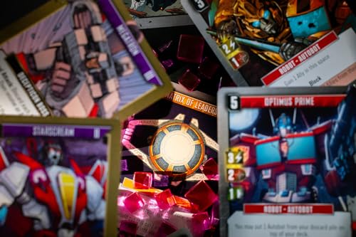 Renegade Game Studios Transformers Deck-Building Game 1-5 players ages 13+ to enjoy in 45-90 min. Play competitively or as a solo/cooperative game