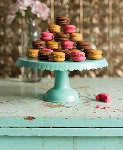 Now Designs Tin Cake Stand, Aqua