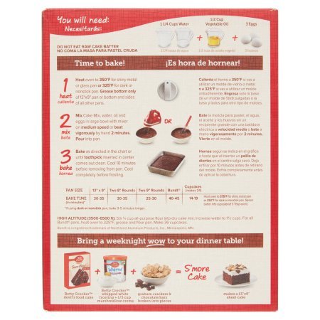 Betty Crocker Super Moist Devil's Food Cake Mix, 15.25 oz (Pack of 10)