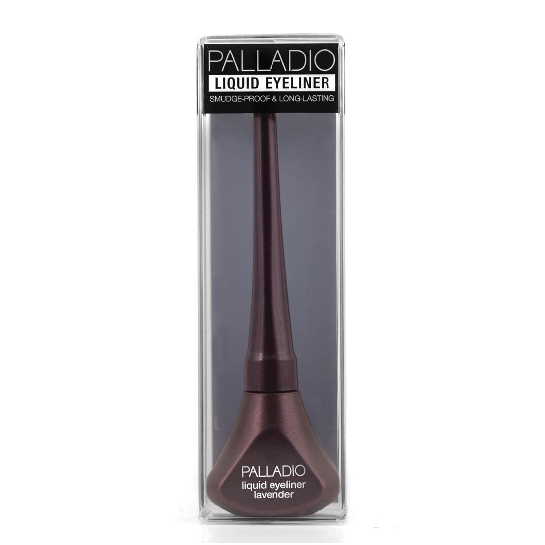 Palladio Liquid Eyeliner, Highly Pigmented and Waterproof Eyeliner, For Intense Eye Definition, Smear-proof Eyeliner Liquid, Includes Easy Grip Wand and Felt Tip Eyeliner Applicator, Lavender