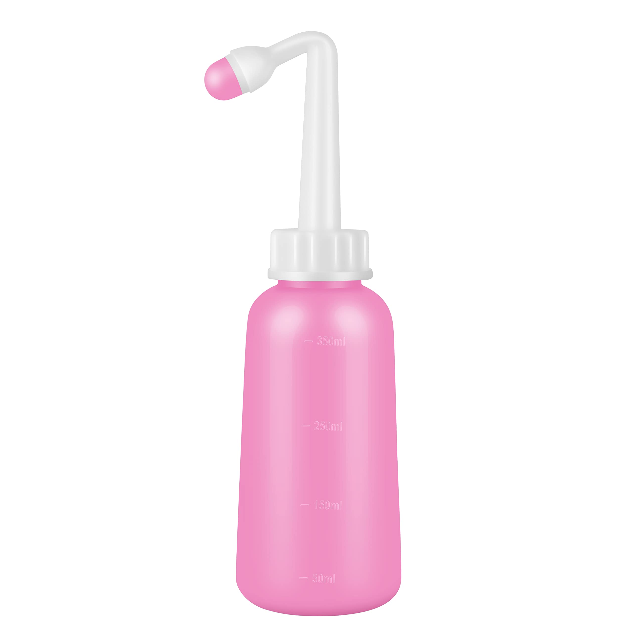 Croing ๐ฉ๐ง๐๐ซ๐๐ก ๐๐๐๐๐ฉ Portable Bidet with Cap for Travel - The Easy Bidet for Postpartum Care (Pink 350ML)