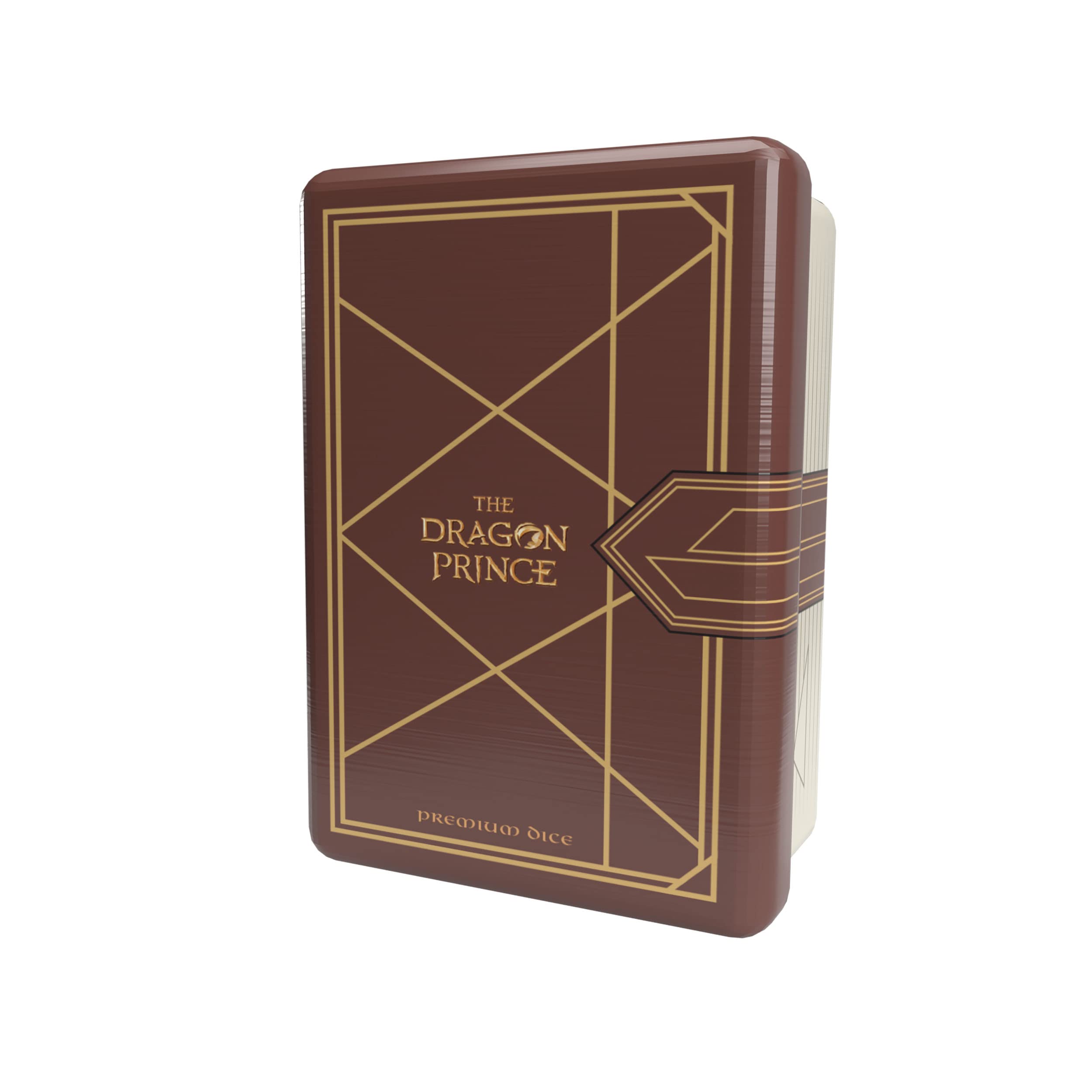 The Dragon Prince Premium Dice Set | Collectible d6 Dice with Collectible Tin Case | Based on The Hit Netflix Show | Officially Licensed Dragon Prince Gift & Merchandise