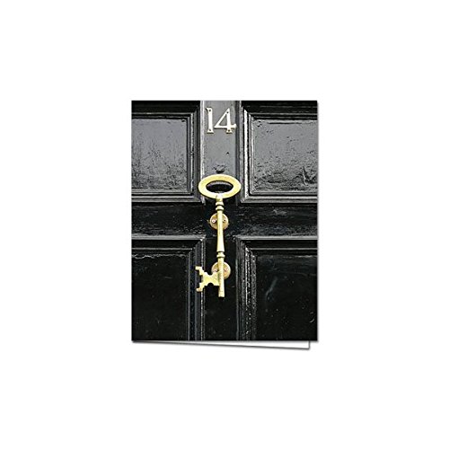 Note Card Cafe Realtor Greeting Cards with Kraft Envelopes | 72 Pack | Blank Inside, Glossy Finish | Door Knockers | Set for Greeting Cards, Housewarming, New Home, Thank You